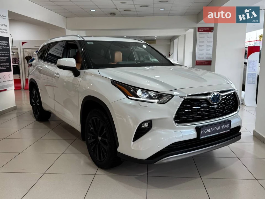 AUTO.RIA – Новое авто Тойота Хайлендер (Toyota Highlander), 2.5h e-CVT ...