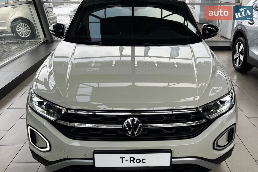 Купити нове авто Volkswagen T-Roc Sport 2024, Ascot Grey + Black ...