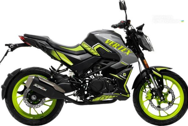 AUTO.RIA - Мотоцикл Geon Vertex 300 25 к.с. Base 2026, I покоління — технічні характеристики ...
