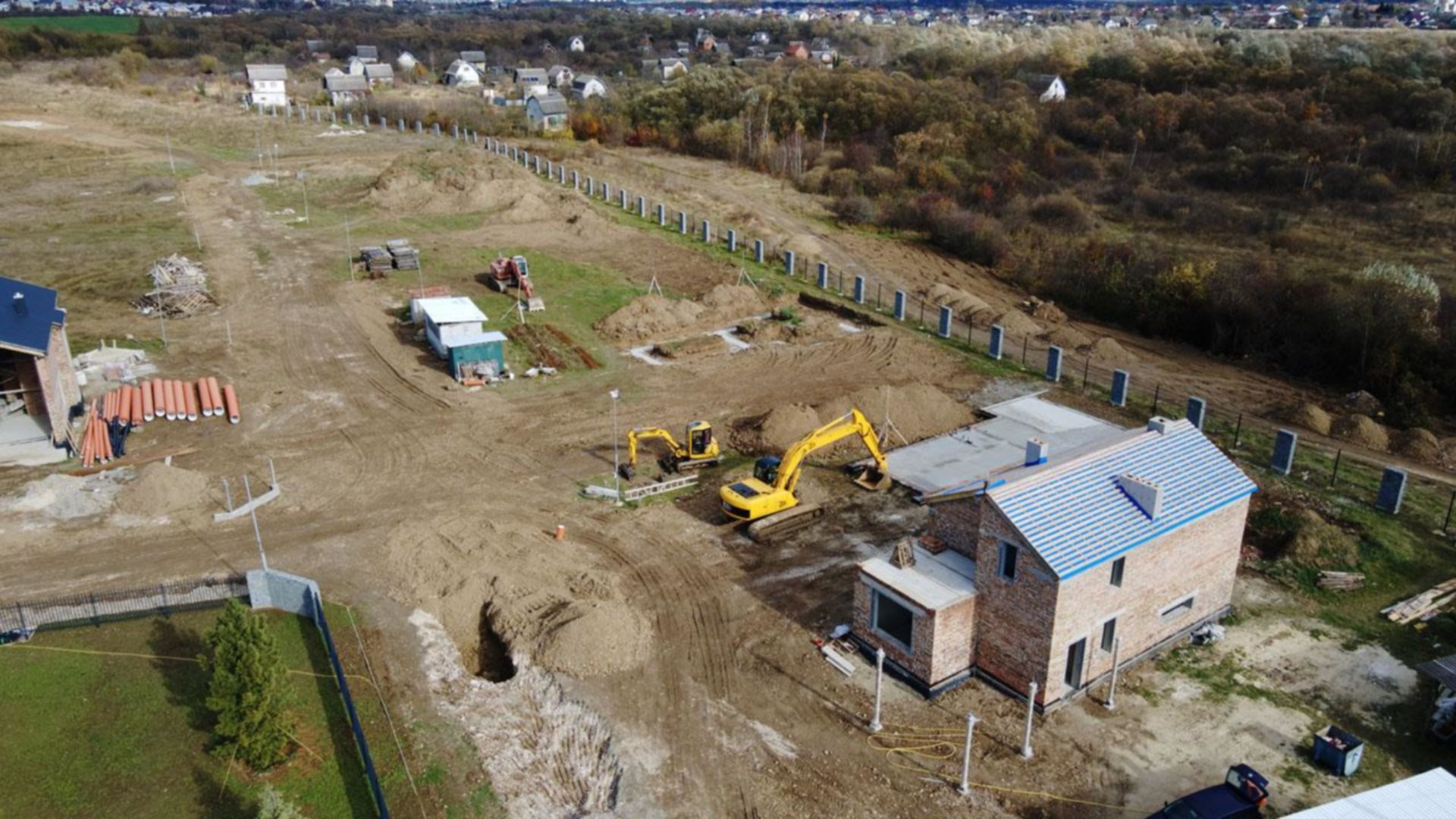 КМ Ozon village, Черніїв, – Хід будівництва від забудовника OZON ...